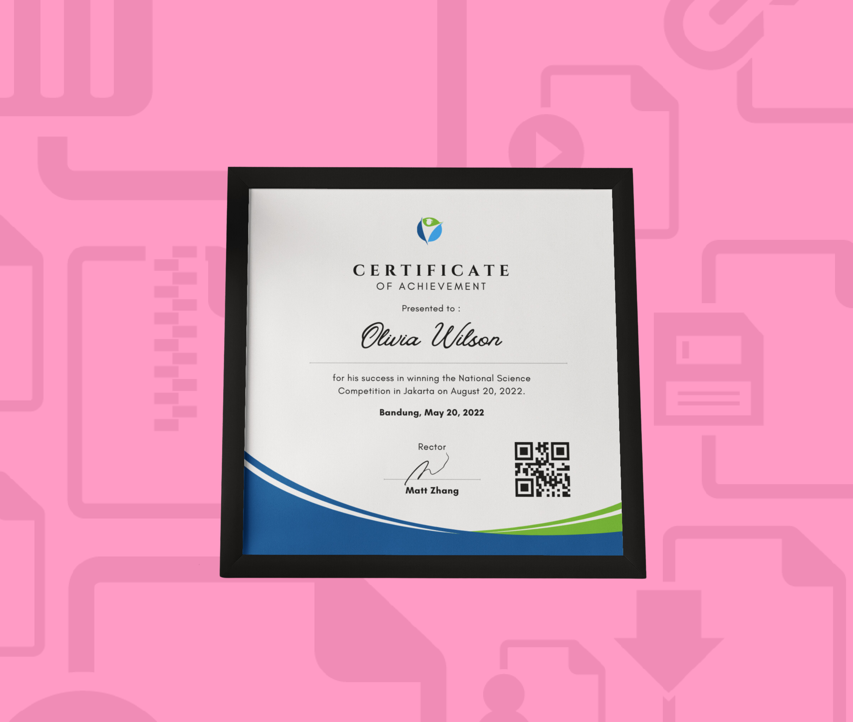 Create QR Codes for Document Verification