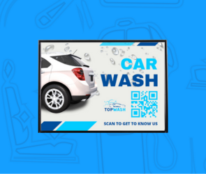 QR Codes for Car Wash Service